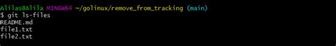 Solved Git Remove File From Tracking Practical Examples Golinuxcloud