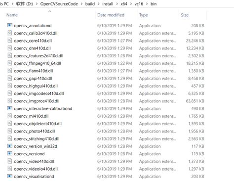 Vs2019编译opencv