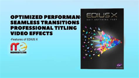 Edius X Pro No 1 Video Editing Software Lifetime Madhuedits