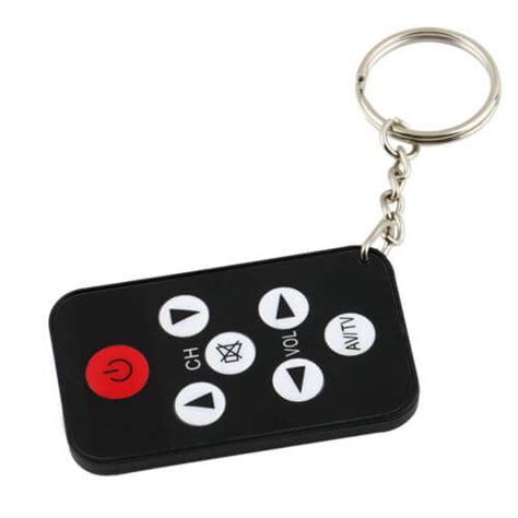 Mini Universal Infrared Ir Tv Set Remote Control Keychain