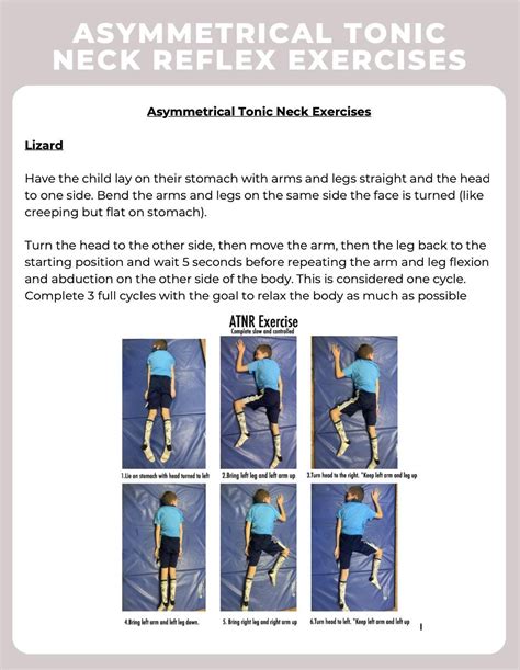Primitive Reflex Evaluation Testing And Treatment Guide Atnr Stnr