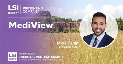 Mina Fahim On Linkedin Emerging Medtech Summit Europe 2022 Life