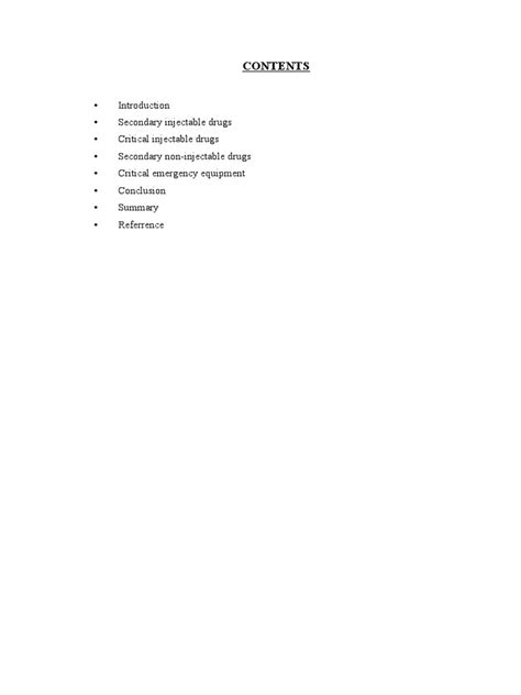 Emergency Kit Module 2 Download Free Pdf Hypertension Medicine