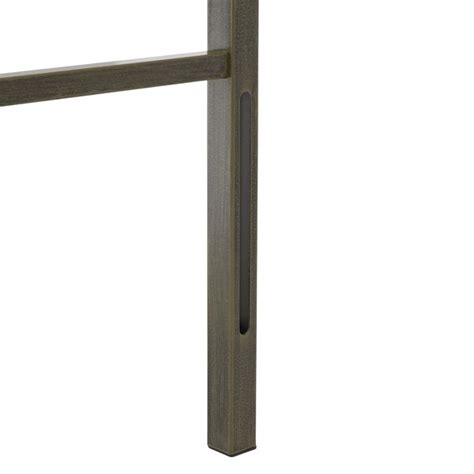 Silva Distressed Brass Headboard Headboards Furniture By Safavieh