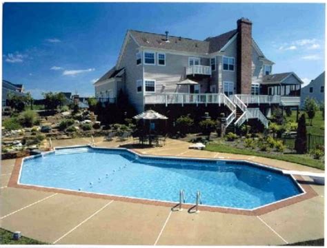 Lazy L Pool Designs In Backyard Decoration Ideas