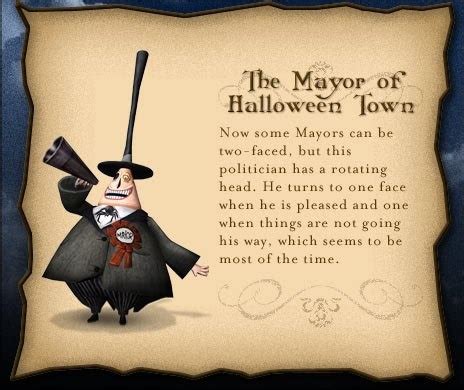 The Mayor Of Halloween Town