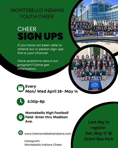 Montebello Indians Cheer Montebelloindianscheer • Instagram Photos