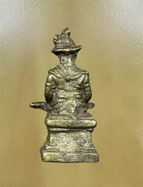 รูปหล่อพระเจ้าตากสินมหาราชวัดอินทารามวรวิหารปี15กรุงเทพหลวงปู่โต๊ะร่วม