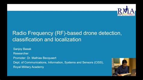 Rf Based Drone Detection Classification And Localization Youtube