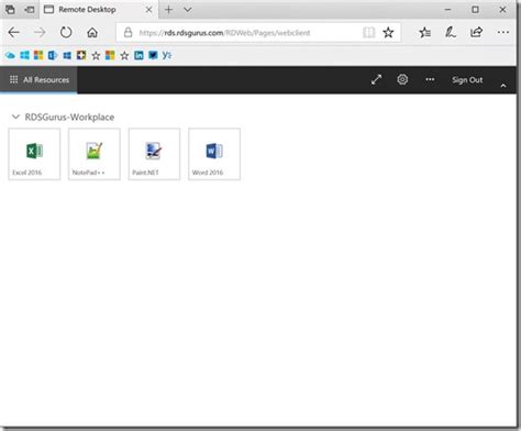 The Microsoft Platform Html5 Client For Microsoft Remote Desktop
