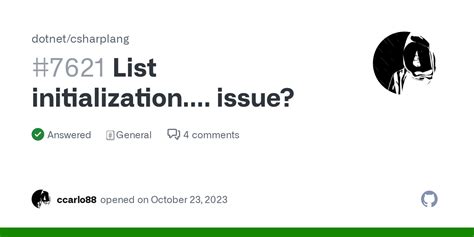 List Initialization Issue Dotnet Csharplang Discussion GitHub
