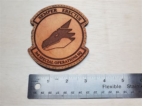 3rd Special Operations Squadron Morale Leather Patch Etsy