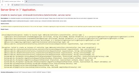 V Mapping A Route To A Backoffice Mvc Controller Issue Umbraco Umbraco CMS GitHub