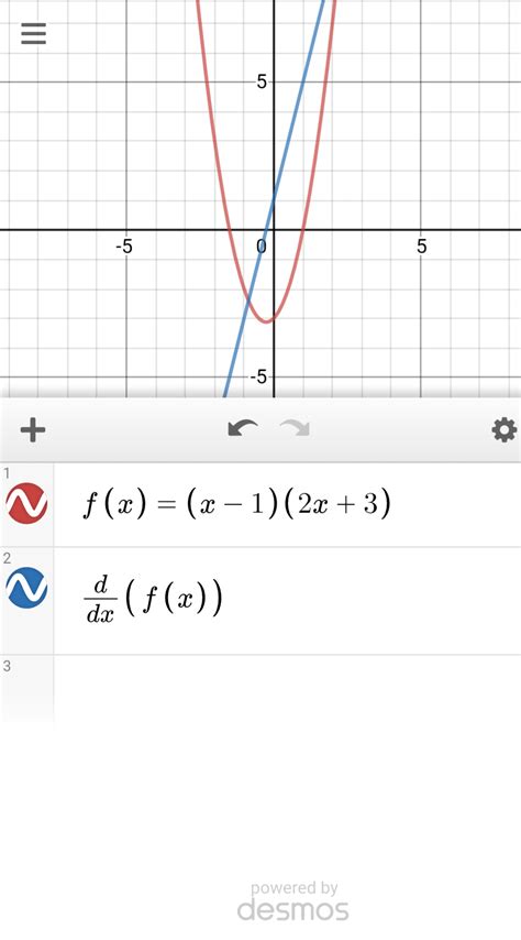 [solved] find the derivative of the function using desmos graphing