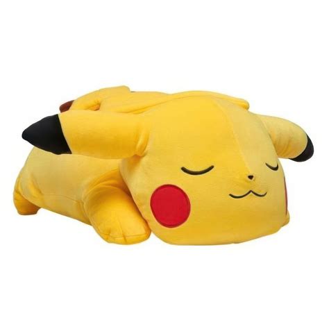 Peluche Pikachu Qui Dort Peluche Pokémon France