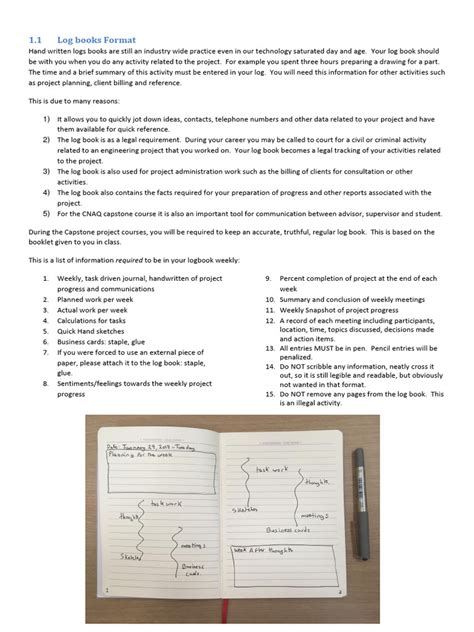 How To Log Book Manual Method Pdf Books