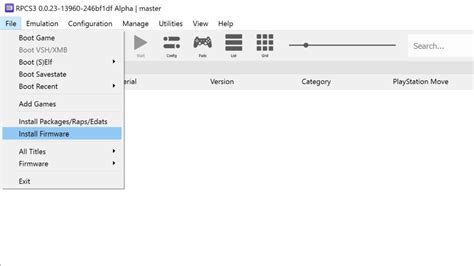 Rpcs3 Firmware