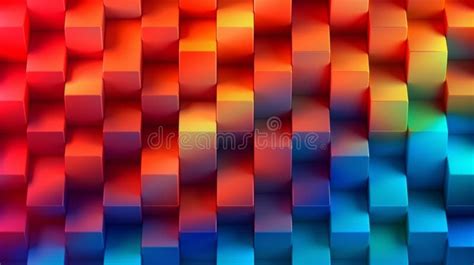 Generative Ai A Grid Pattern For A Structured And Organized Website Design Stock Illustration
