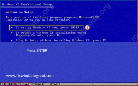 Fix Your Windows Problems How To Repair The Windows XP Without Format