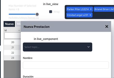 do the hooks work the same for a live view as for a live component