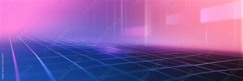 Sleek Uiux Wireframe Background With Soft Grid Lines And Floating Design Mockups For Digital