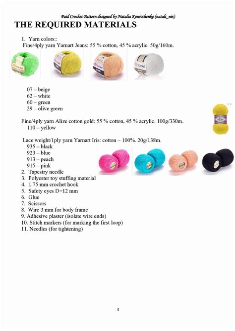 Crochet Pattern Tinkerbell