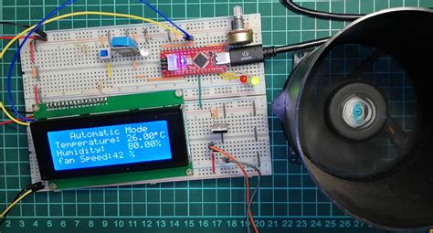 automatic and manual temperature control unit engineering projects