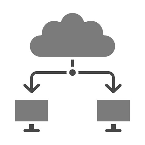 Premium Vector Cloud Storage Icon