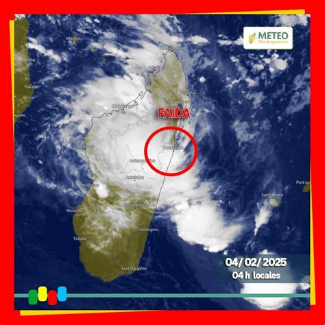 Meteo Faida Perd En Intensité Alertes Levées Pour Ambatosoa Et