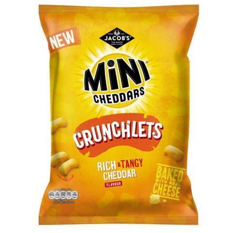 Jacobs Mini Cheddars Crunchlets Brits R Us