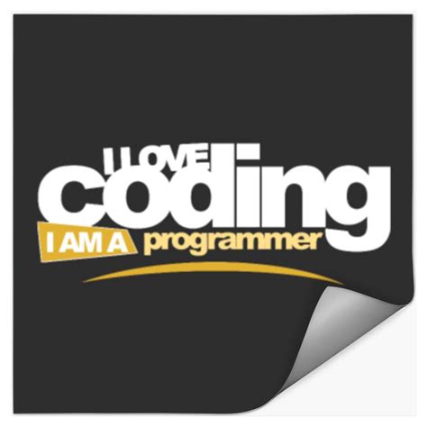 Programmer I Love Coding I Am A Programmer Sold By Gareth Wilson Sku