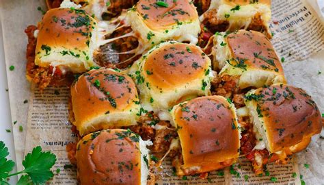Spicy Italian Sausage Sliders Red Gold Tomatoes