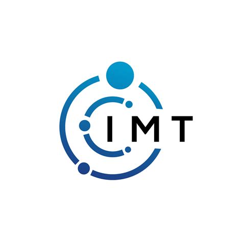 IMT Letter Technology Logo Design On White Background IMT Creative