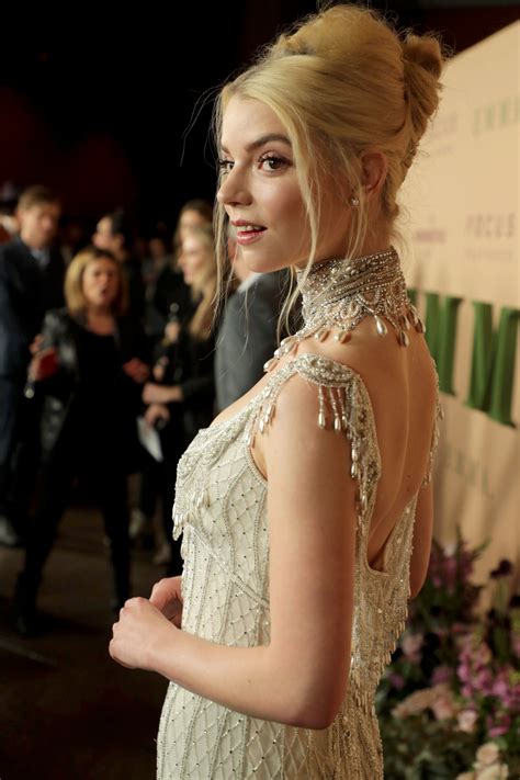 Anya Taylor Joy Beautiful In Sexy Dress Hot Celebs Home