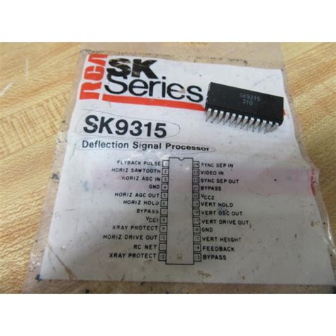 Rca Sk9315 Deflection Signal Processor Mara Industrial