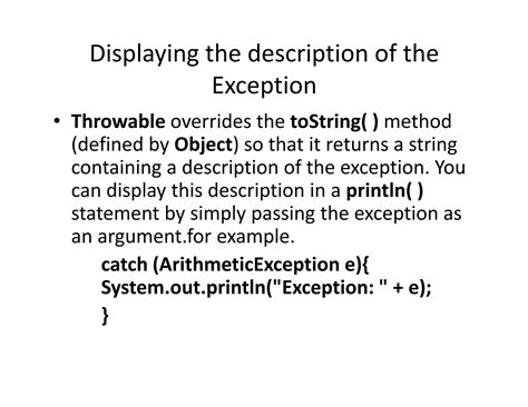 17 Exception Handling Ii Ppt