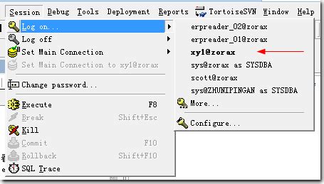 PL SQL Developer主数据库连接和窗口连接切换 赵轶东 博客园