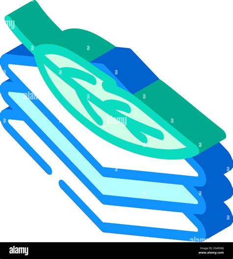 Eco Ceramic Coating Product Label Caution Isometric Icon Vector Eco