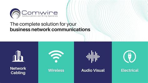Comwire On Linkedin Cabling Wiring Networkcabling Data Technicalsolutions Wireless
