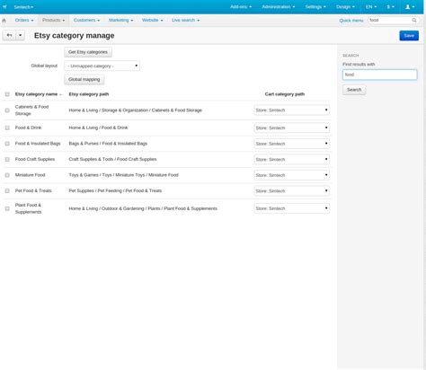 Import From Etsy Cs Cart Add On By Cart Power