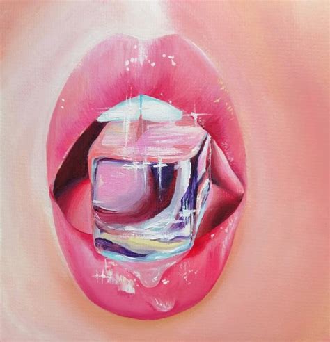 Drawings Of Lips With Ice Lipstutorial Org