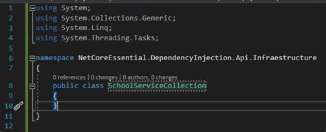 Extension Method To Split Services Registrations Dependency Injection