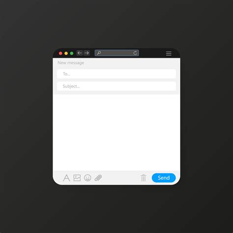 browser window vector illustration browser or web browser in flat