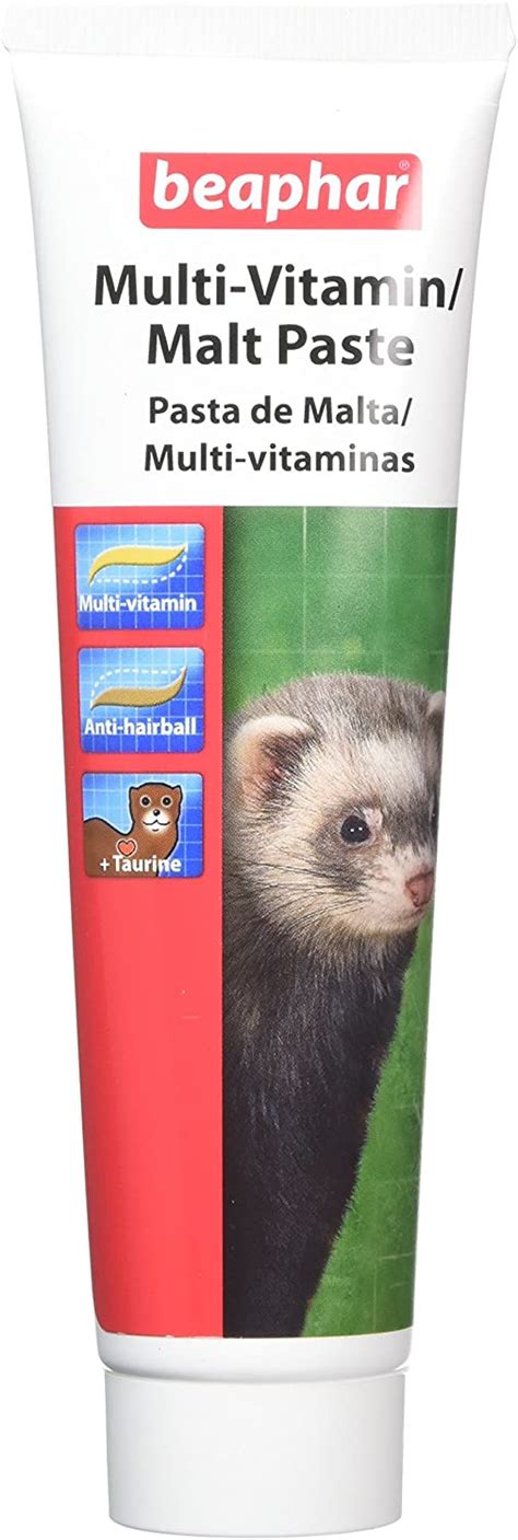 Beaphar Vitamin/Malt Paste for Ferrets 100 g (Pack of 3): Amazon.co.uk ...