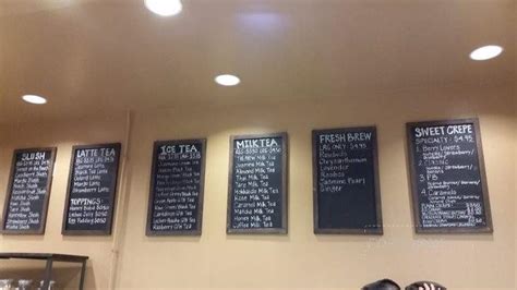 Menu Of Brew Tea Bar In Las Vegas Nv 89139