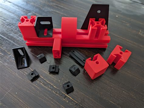 Parametric T Slot Structural Framing 8020 By Paul Hatcher Download Free Stl Model