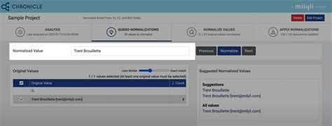 Guided Normalizations · Milyli Support