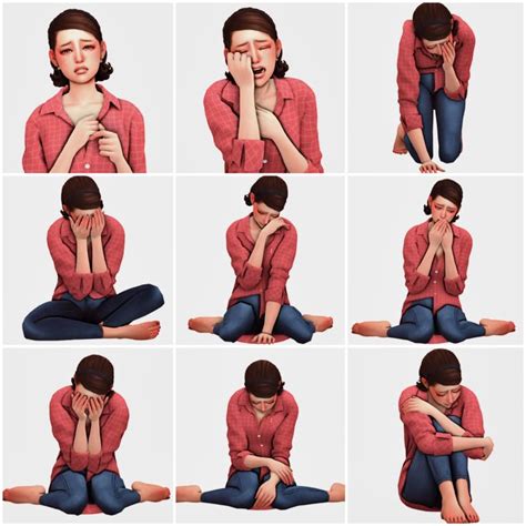 Sims 4 Sad Poses