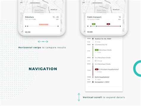 Swipe And Scroll Navigation Screen Design By Henrique J Tramontina