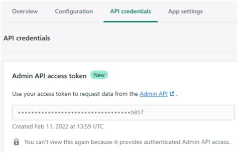 Shopify Configuration